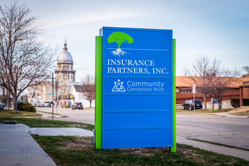 Insurance Partners Monument Sign - Ace Sign Co