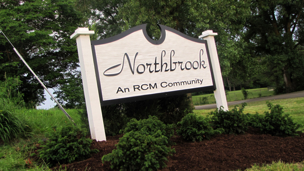 Northbrook Post and Panel Sign - Ace Sign Co