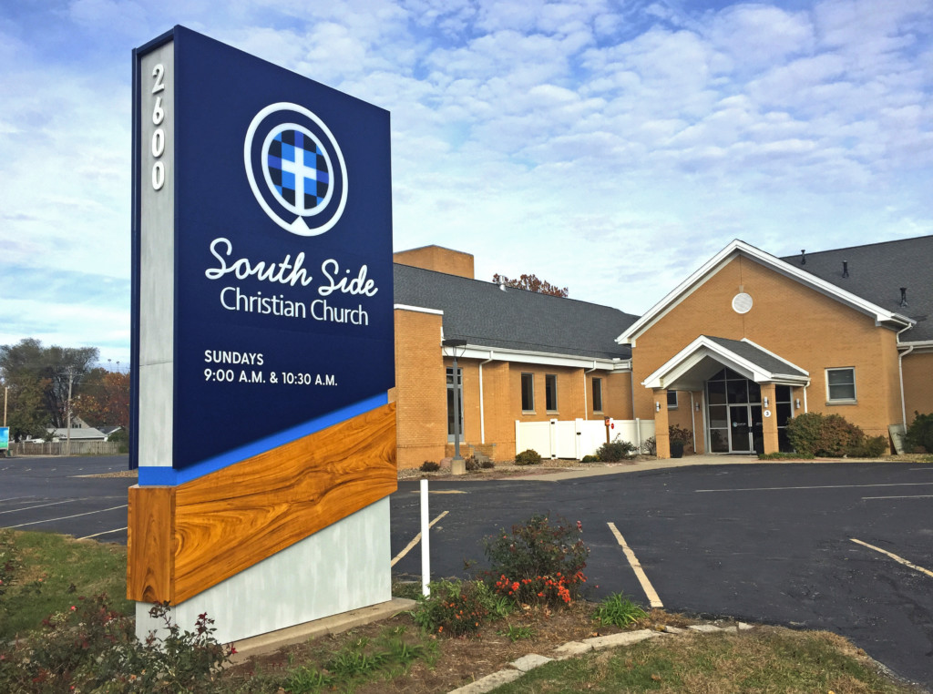Southside Christian Church Monolith - Ace Sign Co