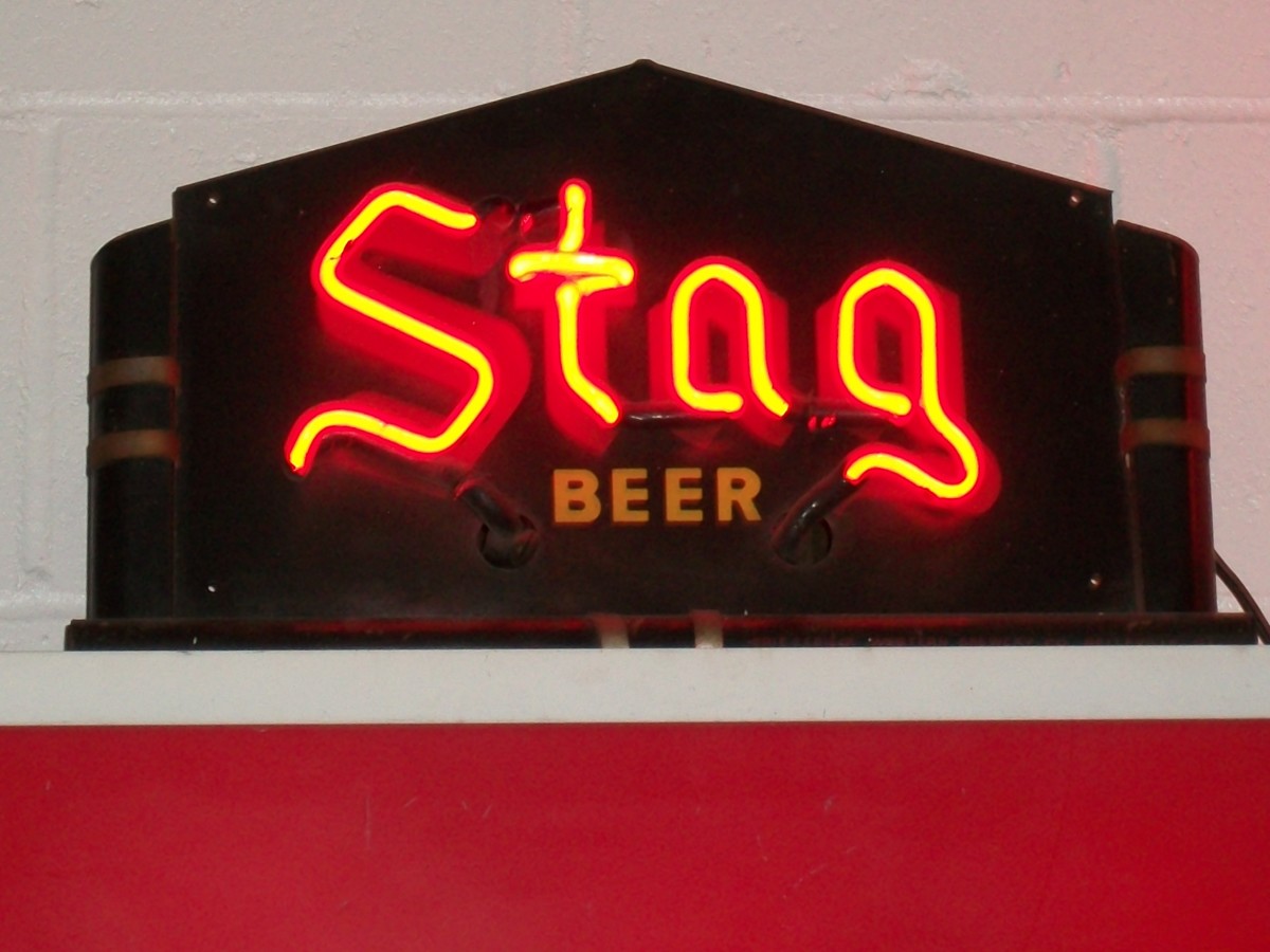Stag neon sign - Ace Sign Co
