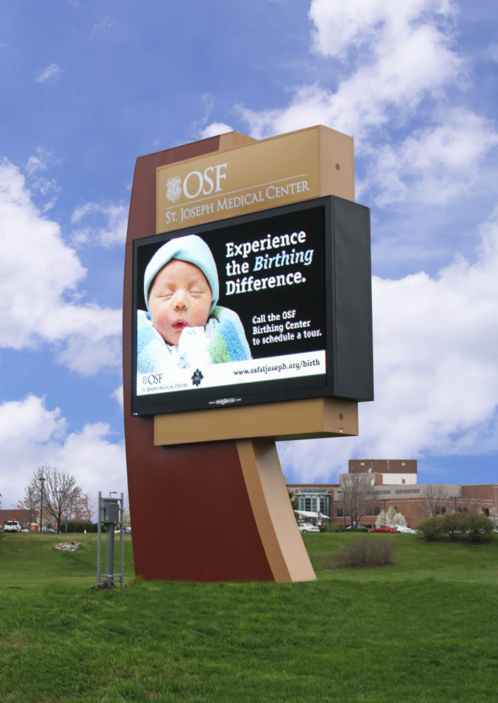 OSF St. Joseph Medical Center - Ace Sign Co