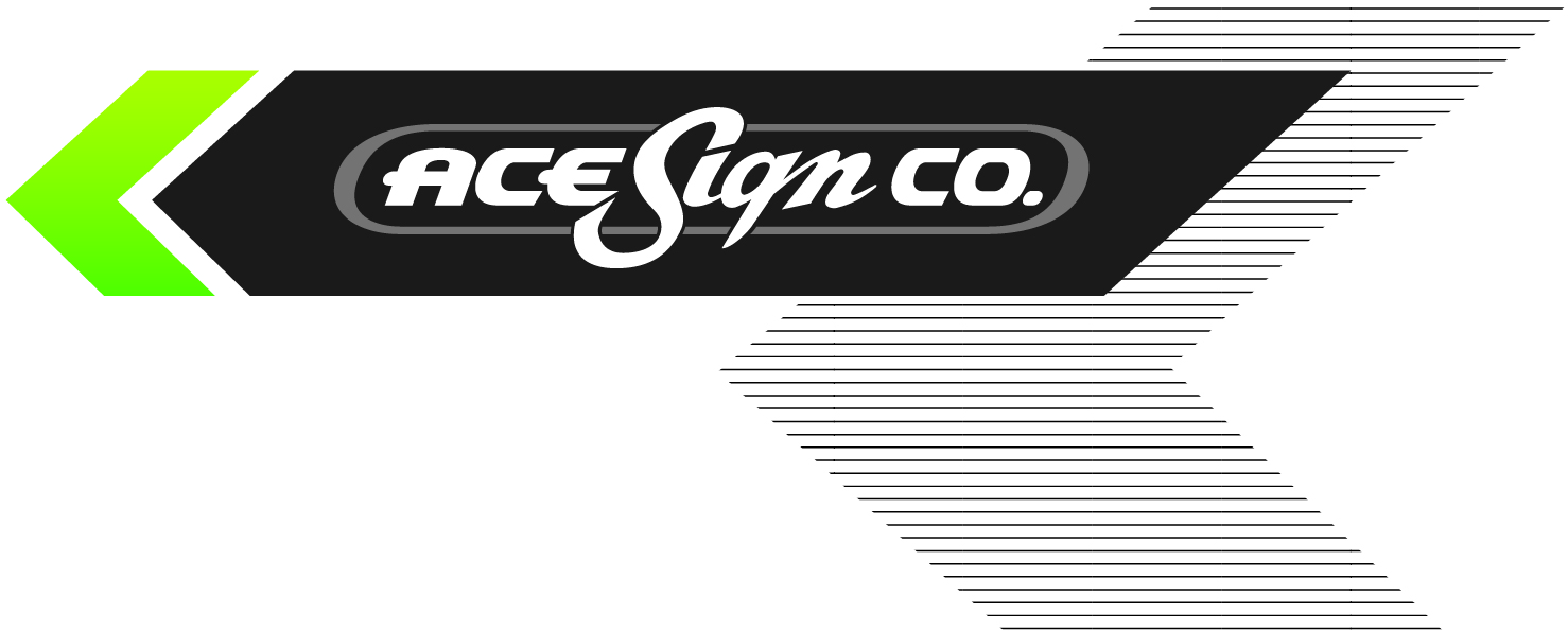 Ace Logo-With Design Element - Ace Sign Co