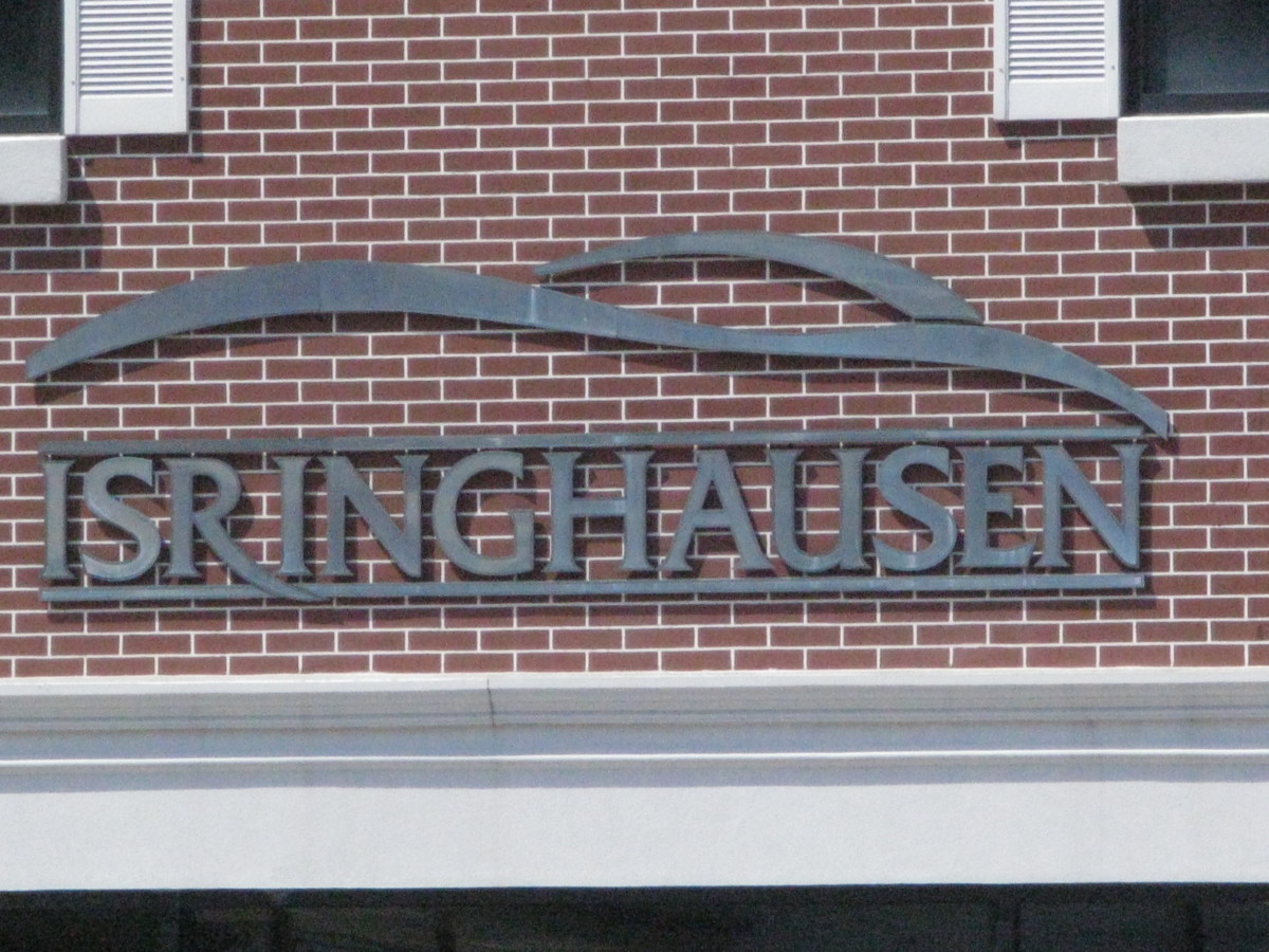 Isringhausen Wall Mounted Sign - Ace Sign Co