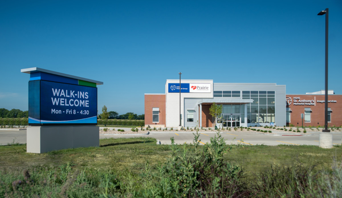 HSHS Medical Group :: Statewide Signage Program - Ace Sign Co