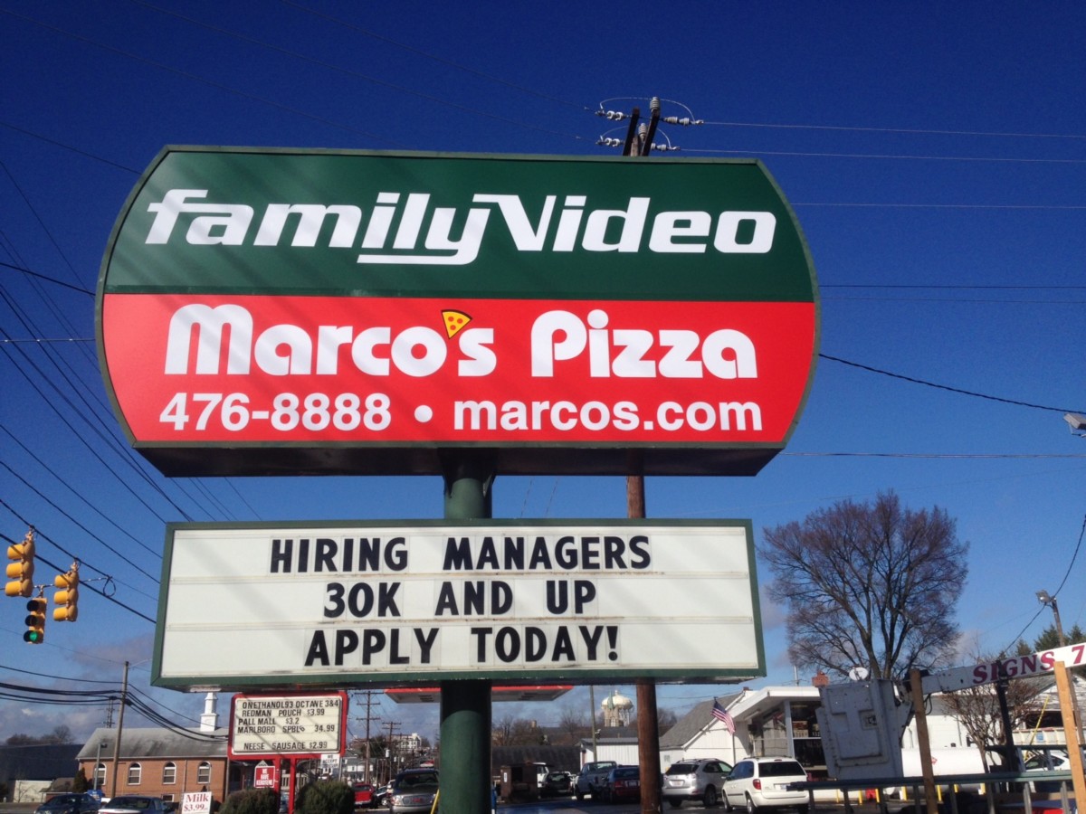 Marco's Pizza :: National Sign Program - Ace Sign Co