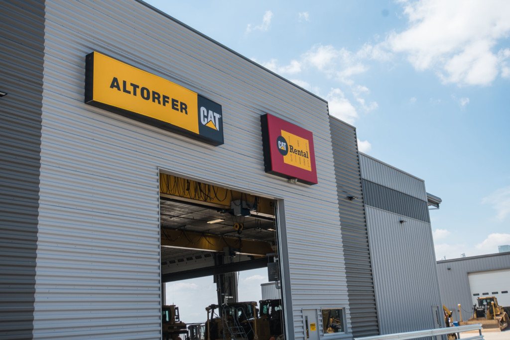 Altorfer CAT Building Sign - Ace Sign Co