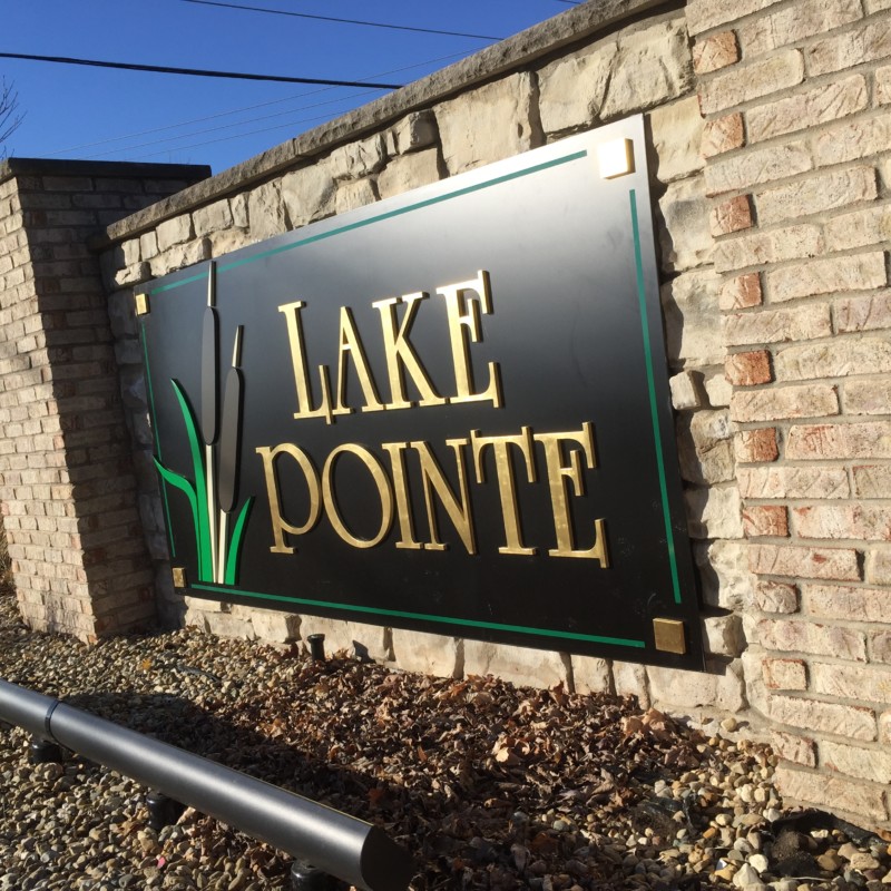 Iron Bridge Monument Panel. - Ace Sign Co