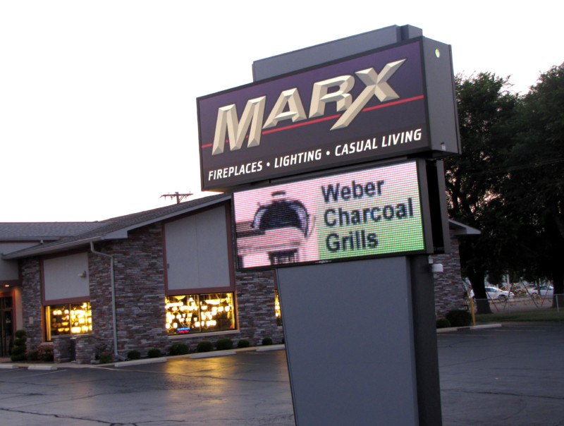 Marx Fireplaces & Lighting - Ace Sign Co