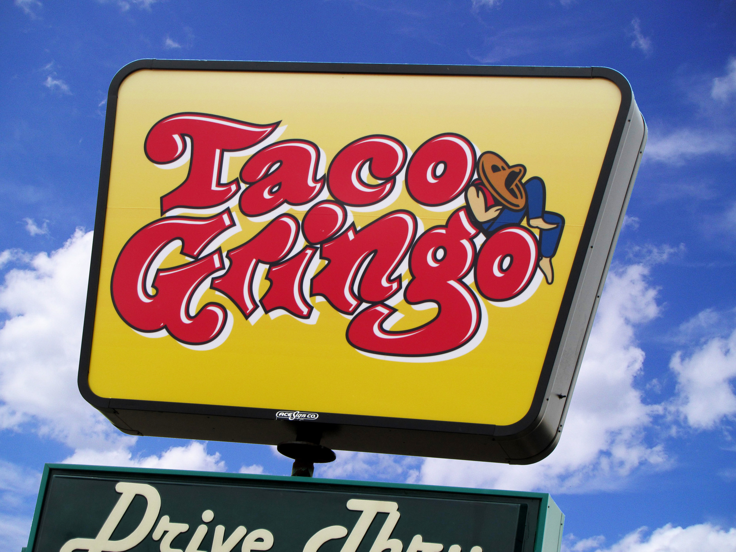 Taco Gringo pole - Ace Sign Co