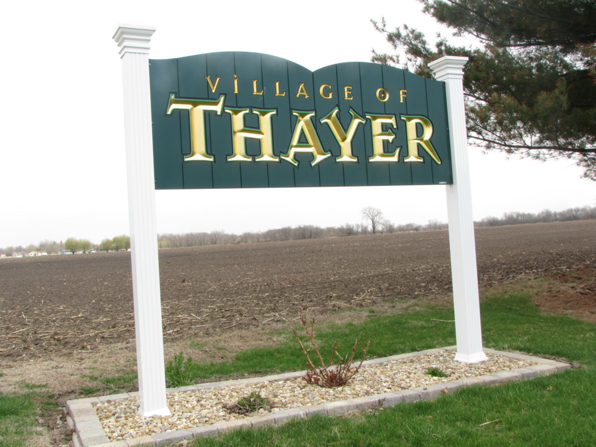 Village of Thayer - Ace Sign Co