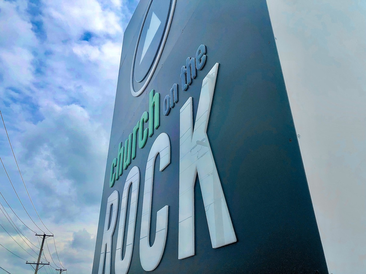 Church on the Rock - Ace Sign Co