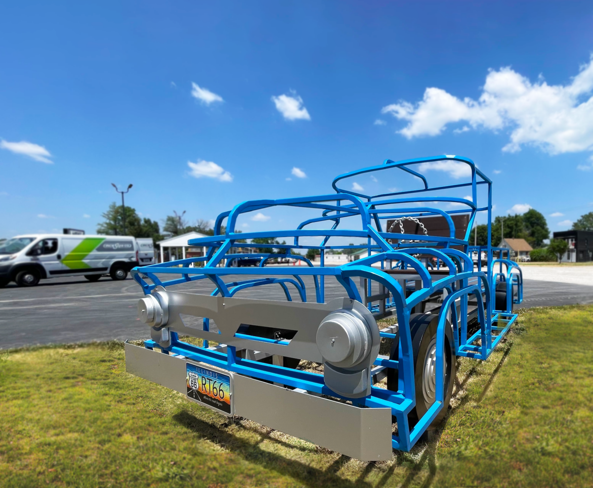 blue car - Ace Sign Co