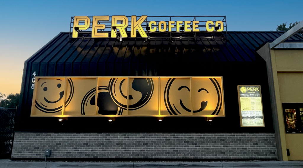 Perk Coffee Co. - Ace Sign Co