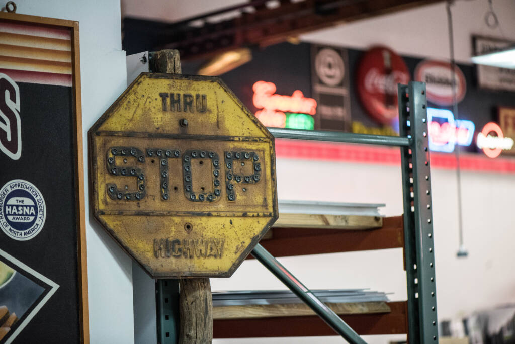 yellow stop sign image (2) - Ace Sign Co