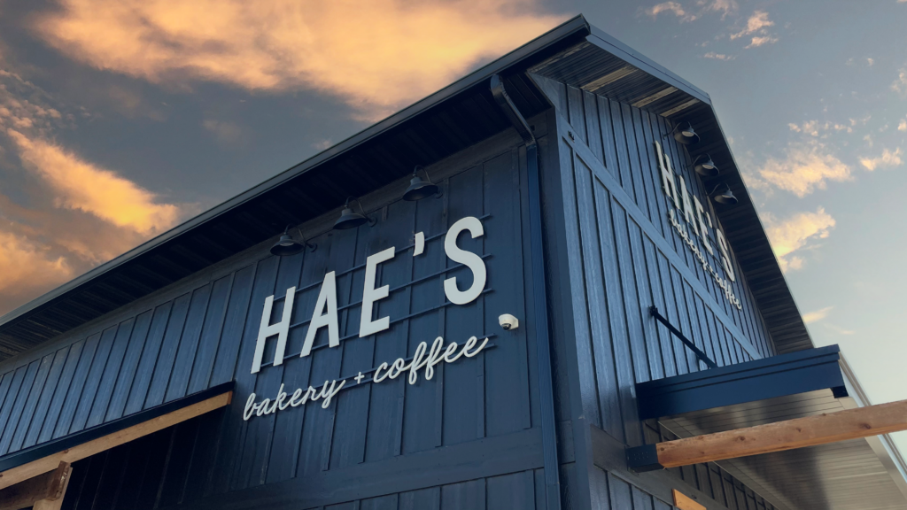 hae's bakery and coffee close up - Ace Sign Co